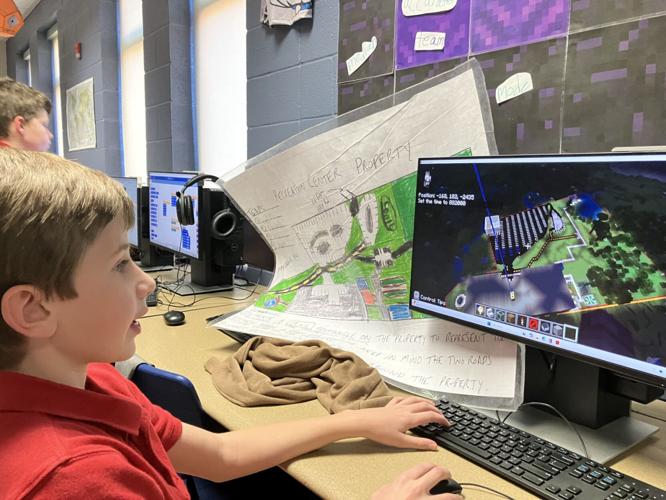Johns Island students use Minecraft to build rec center