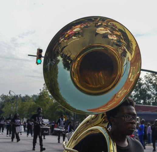 PHOTOS: Kingstree High School MERGE band at the 2022 Pig Pickin' Festival