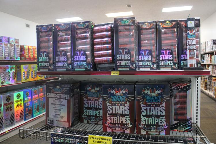 Fireworks store makes preparation for July 4th