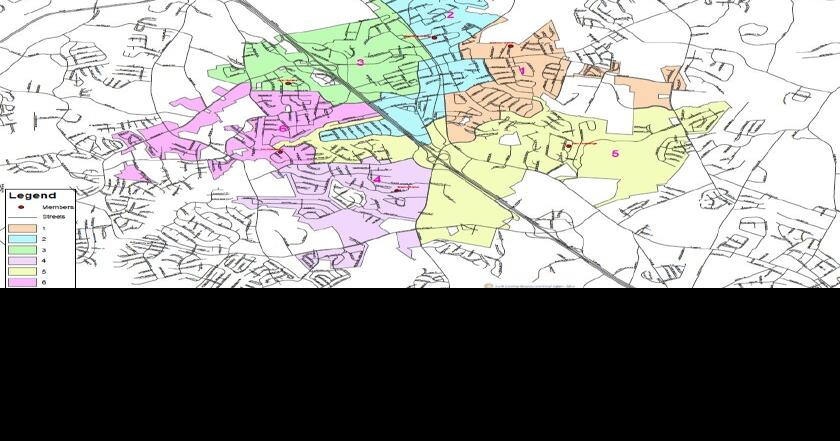 After a decade of growth, Simpsonville to redraw City Council wards to ...