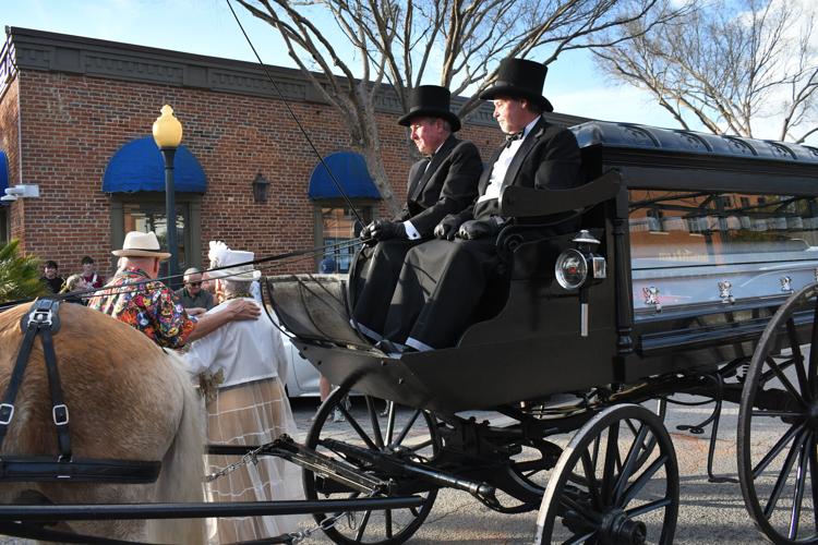 Jazz funeral parade kicks off Joye in Aiken festival