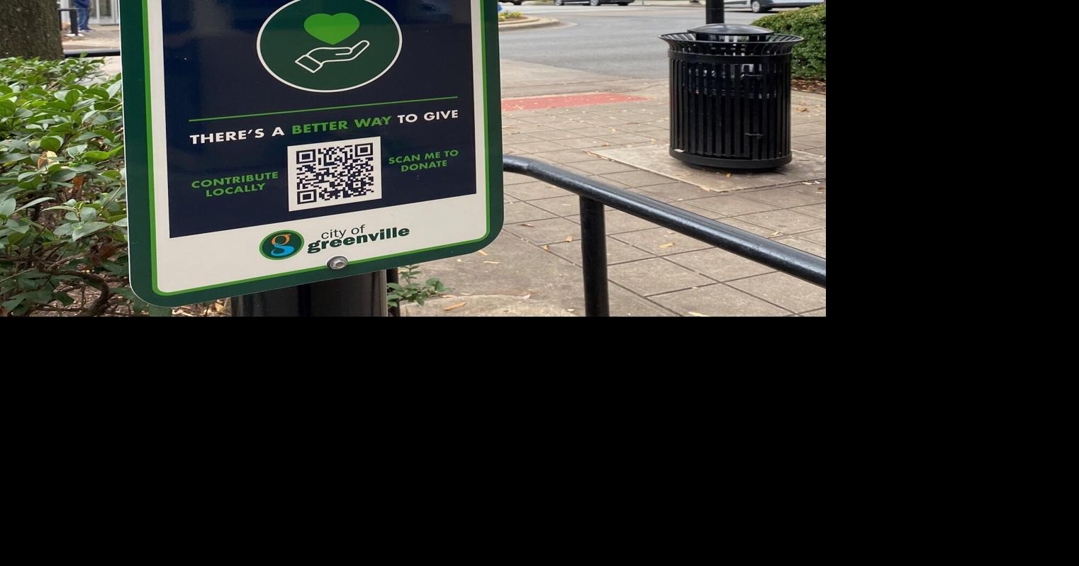 Greenville officials aren't tracking donations made from scannable QR ...