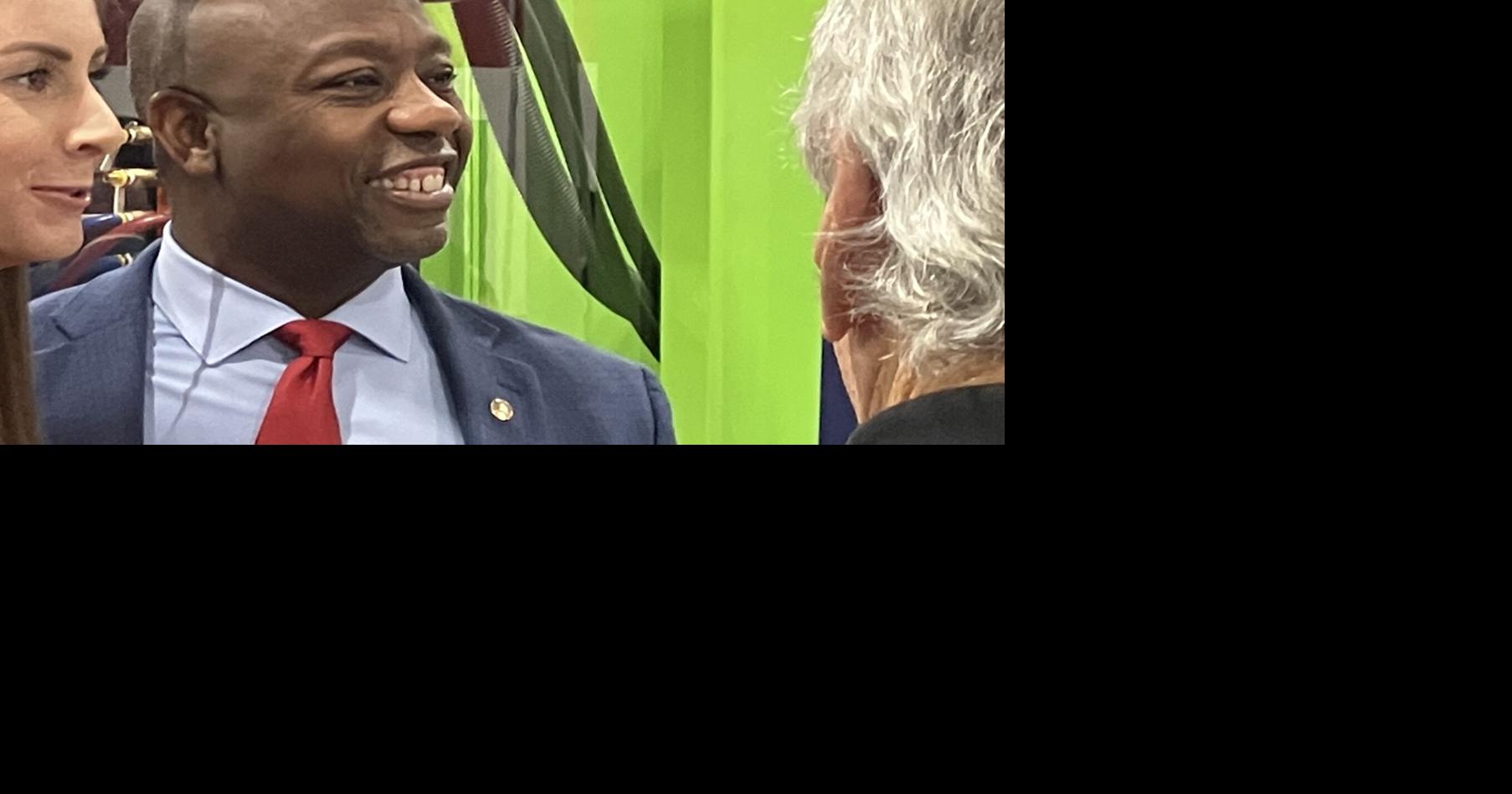 U.S. presidential candidate Tim Scott pitches economic plan