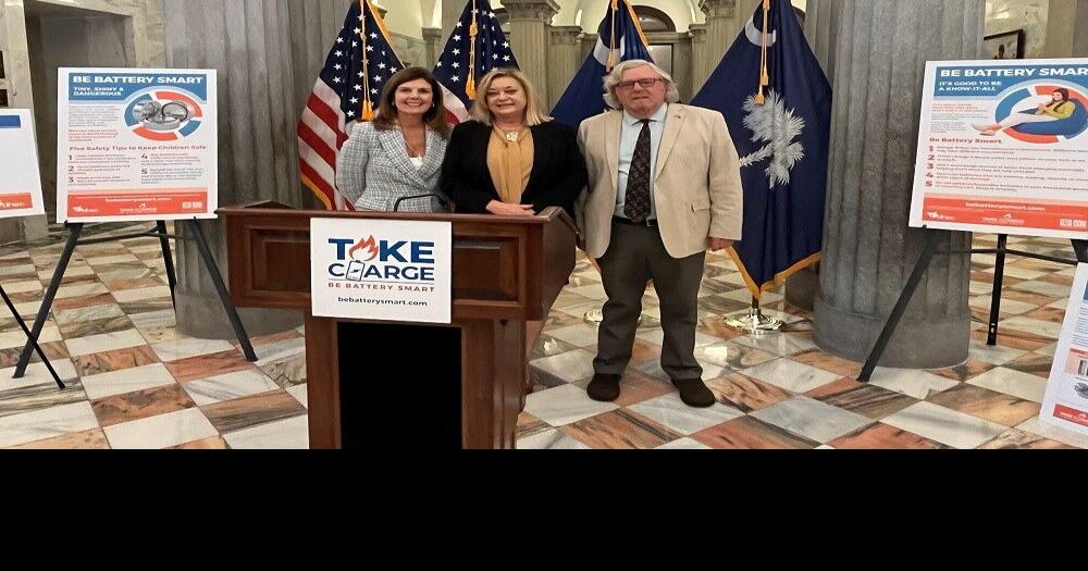 Lt. Governor Evette, DHEC, ISRI Launch ‘Be Battery Smart’ Campaign for ...