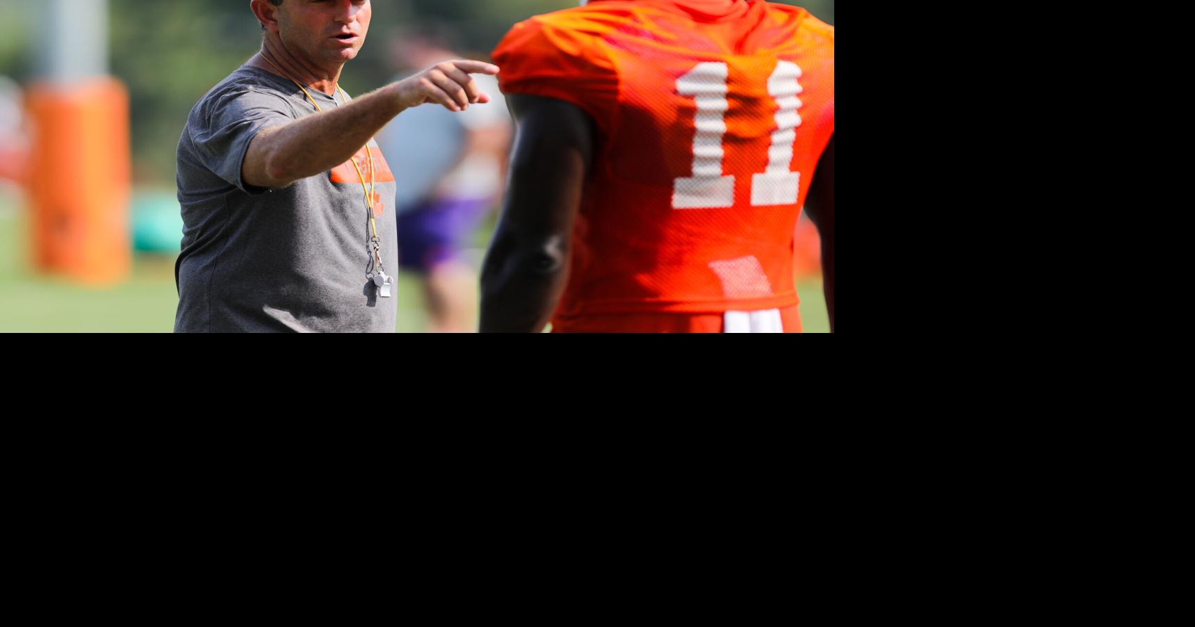 Clemson can't say who will start where, but depth is partially to blame