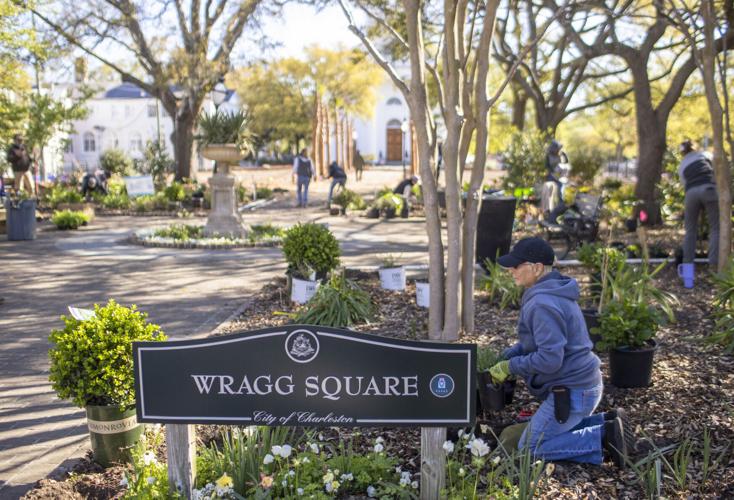 Stephen Colbert among donors, volunteers at Wragg Square