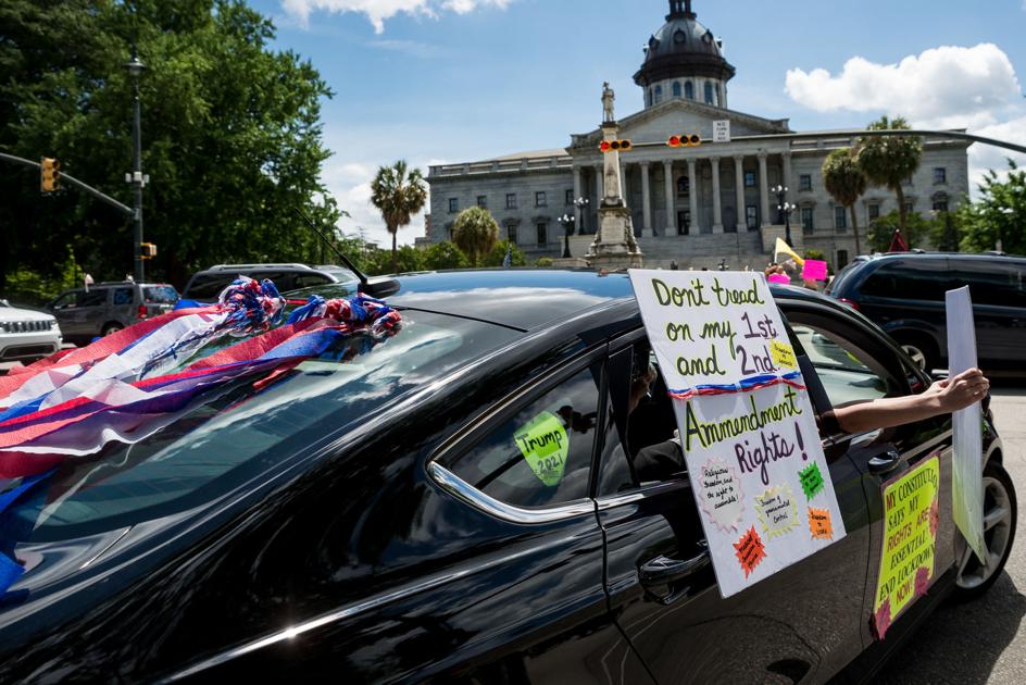 Protesters urge SC governor to reopen state's economy amid job losses ...
