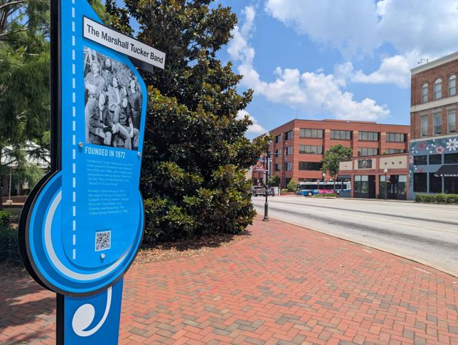 Spartanburg SC Music Trail's walking path teaches history