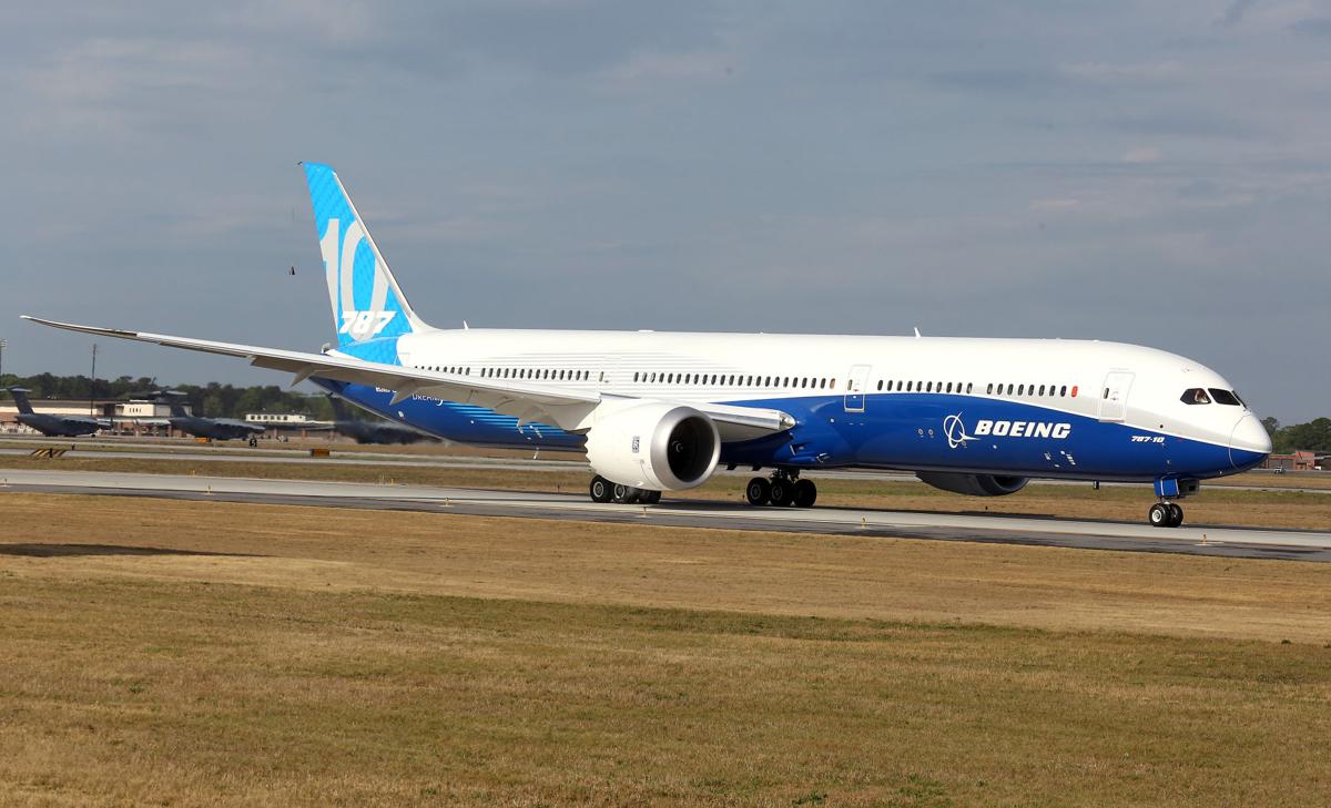 Boeing South Carolina-built 787-10 Dreamliner Test Flight | Multimedia ...