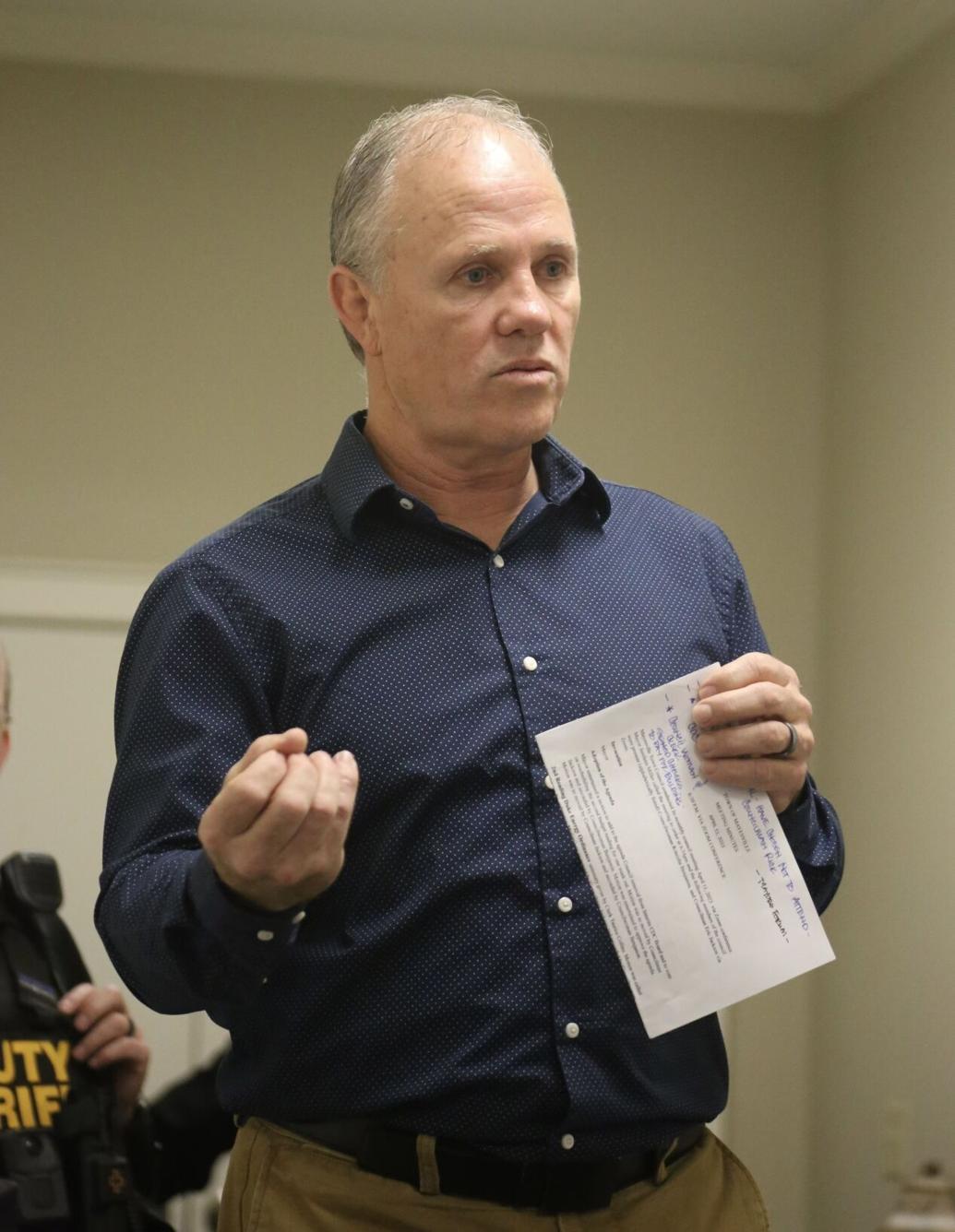 Tuesday in Mayesville: A political fight, and a real one