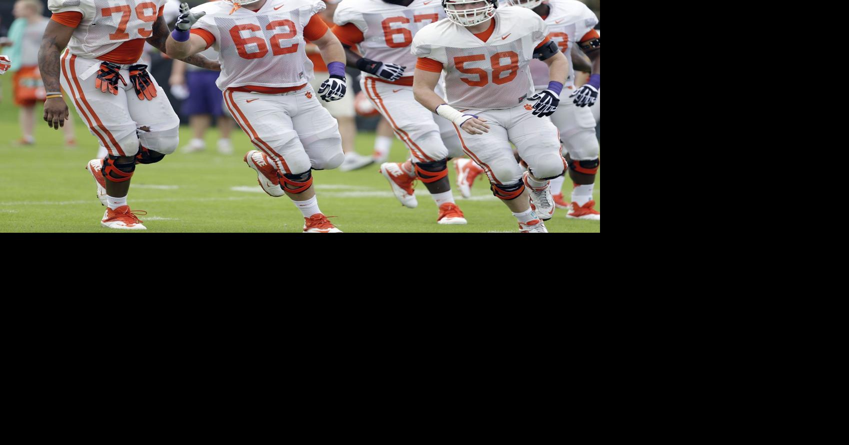 Clemson's Battle piles on pounds