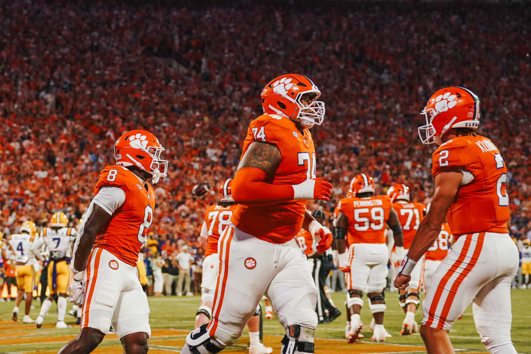 Clemson blockers Brayden Jacobs, Walker Parks out for season