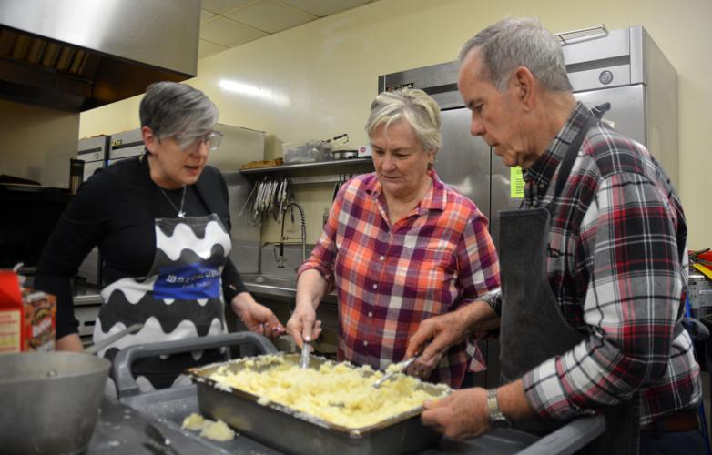 Hot Meal on a Snowy Day
