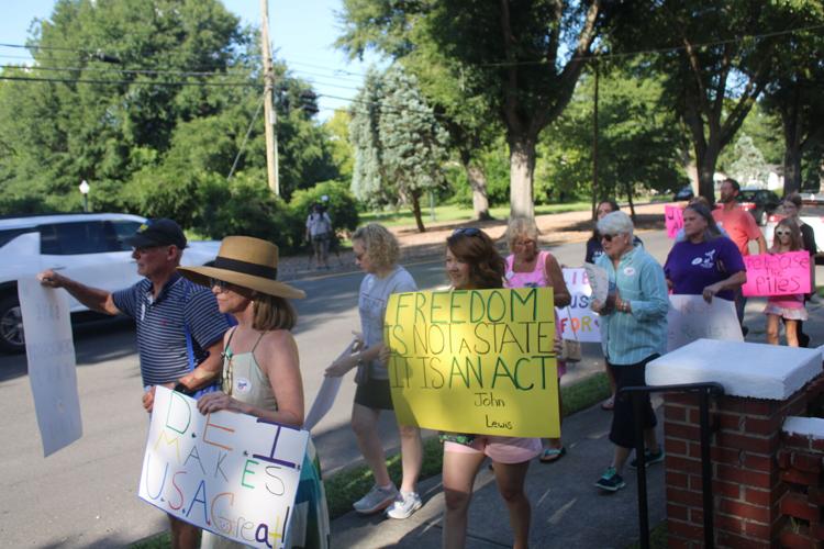 Good Trouble rally held in Aiken to fight injustice