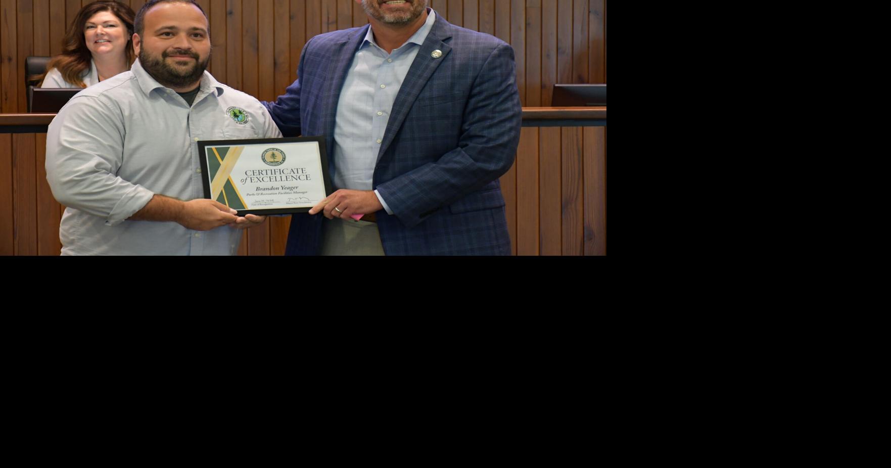 TOWN STAFF SPOTLIGHT: Brandon Yeager, Parks and Rec | Community News ...