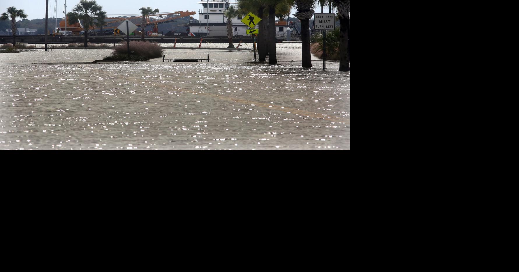 Moderate flooding expected in coastal Charleston, Colleton counties