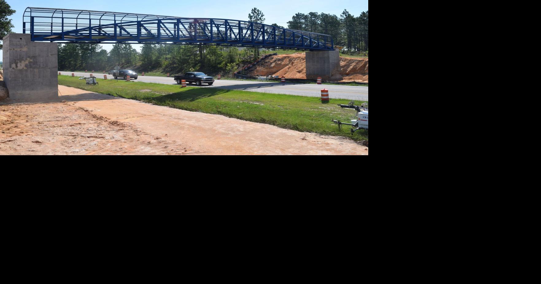 Pedestrian bridge at USC Aiken