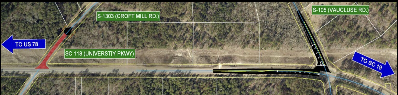 SCDOT holds public meeting in Aiken for University Parkway, Vaucluse ...