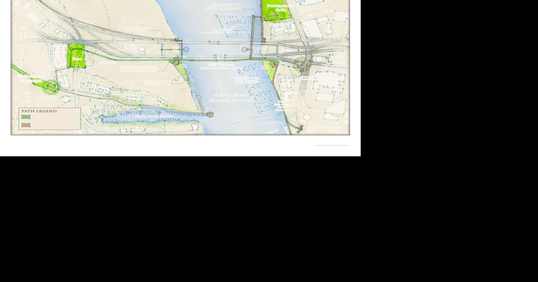 ashley river bike ped bridge needs link to medical district | Editorials | postandcourier.com