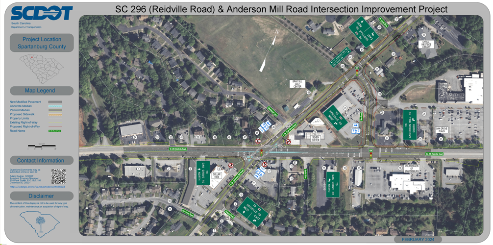 SCDOT sets new timeline for Spartanburg intersection project