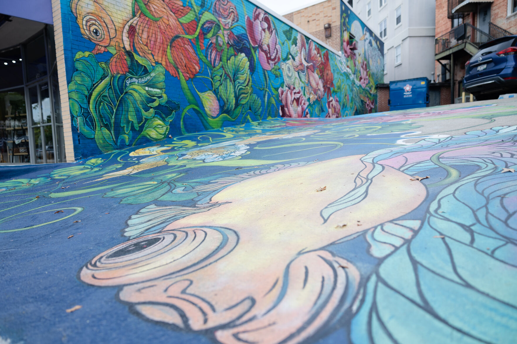 Vibrant new mural symbolizes Five Points resilience, growth