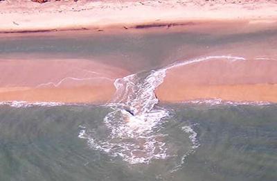 undertow current ocean