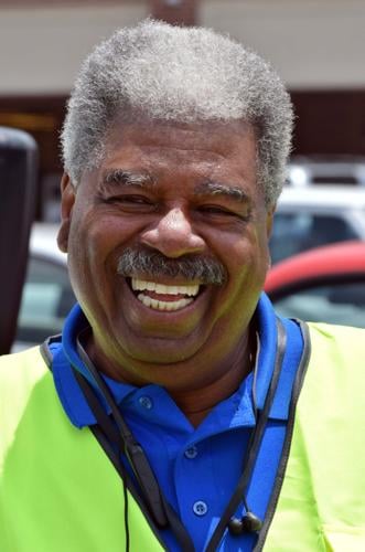 Aiken County driver Johnnie Johnson keeps riders on course