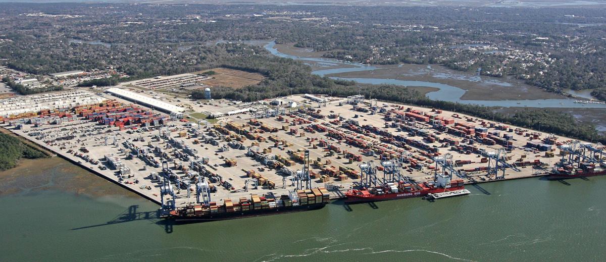 Work on the Wando SPA to upgrade busiest container terminal