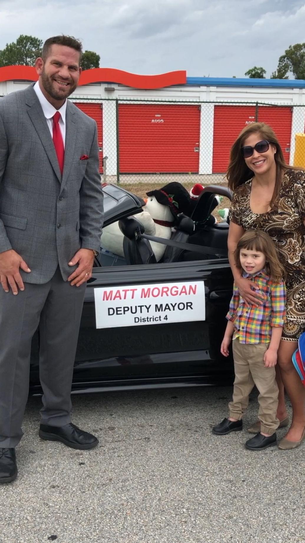 For wrestler-turned-mayor Matt Morgan, ‘miracle baby’ changed life