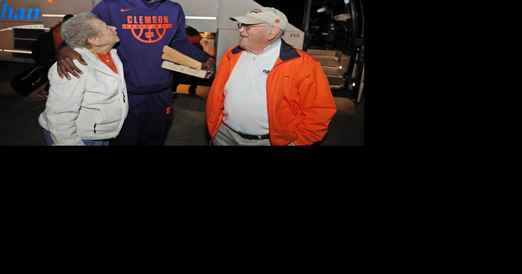 Special bond between two Clemson fans and Tigers' basketball team began ...