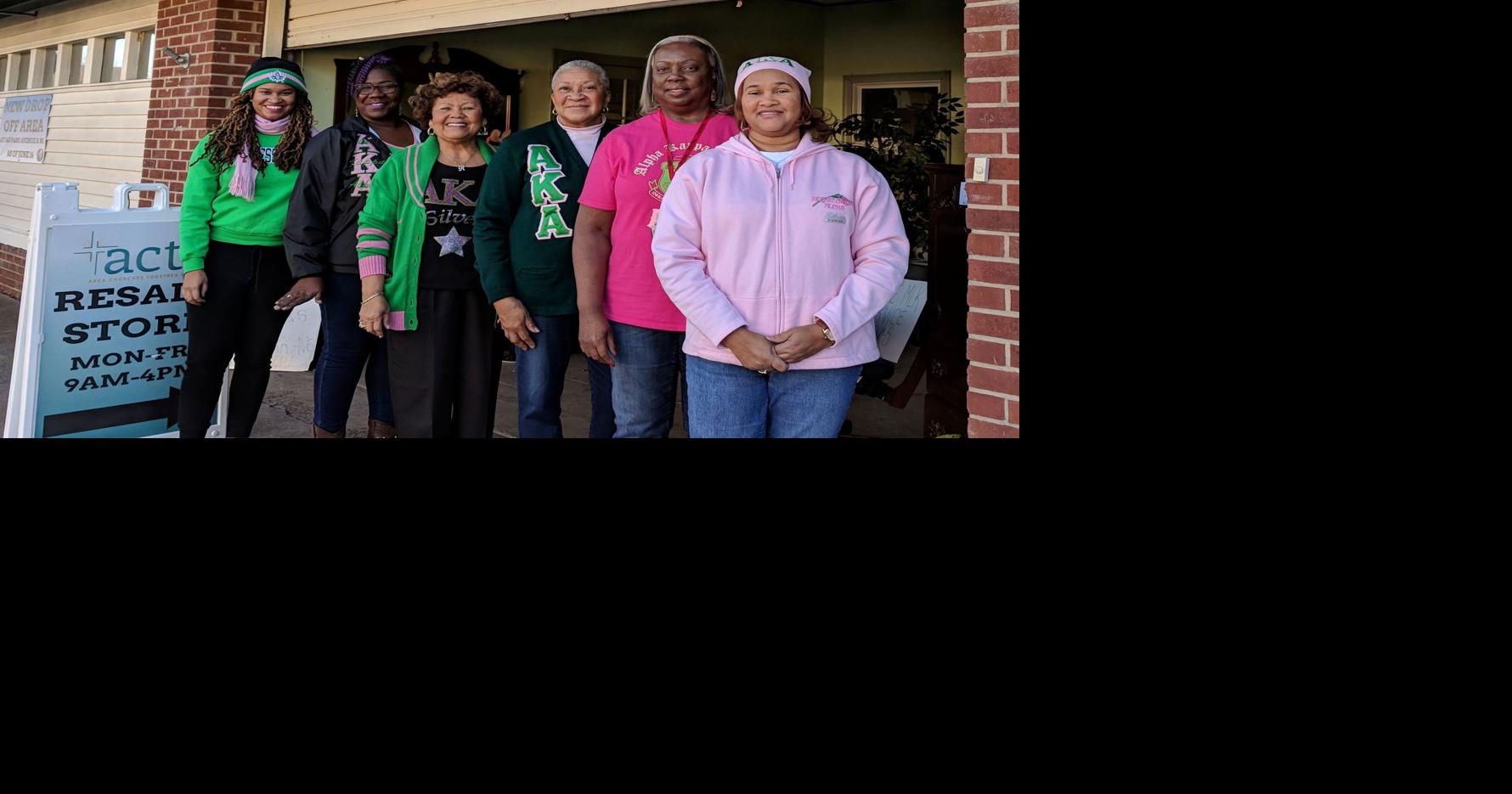 AKA sorority volunteers for MLK Day | Archived Community News From The ...