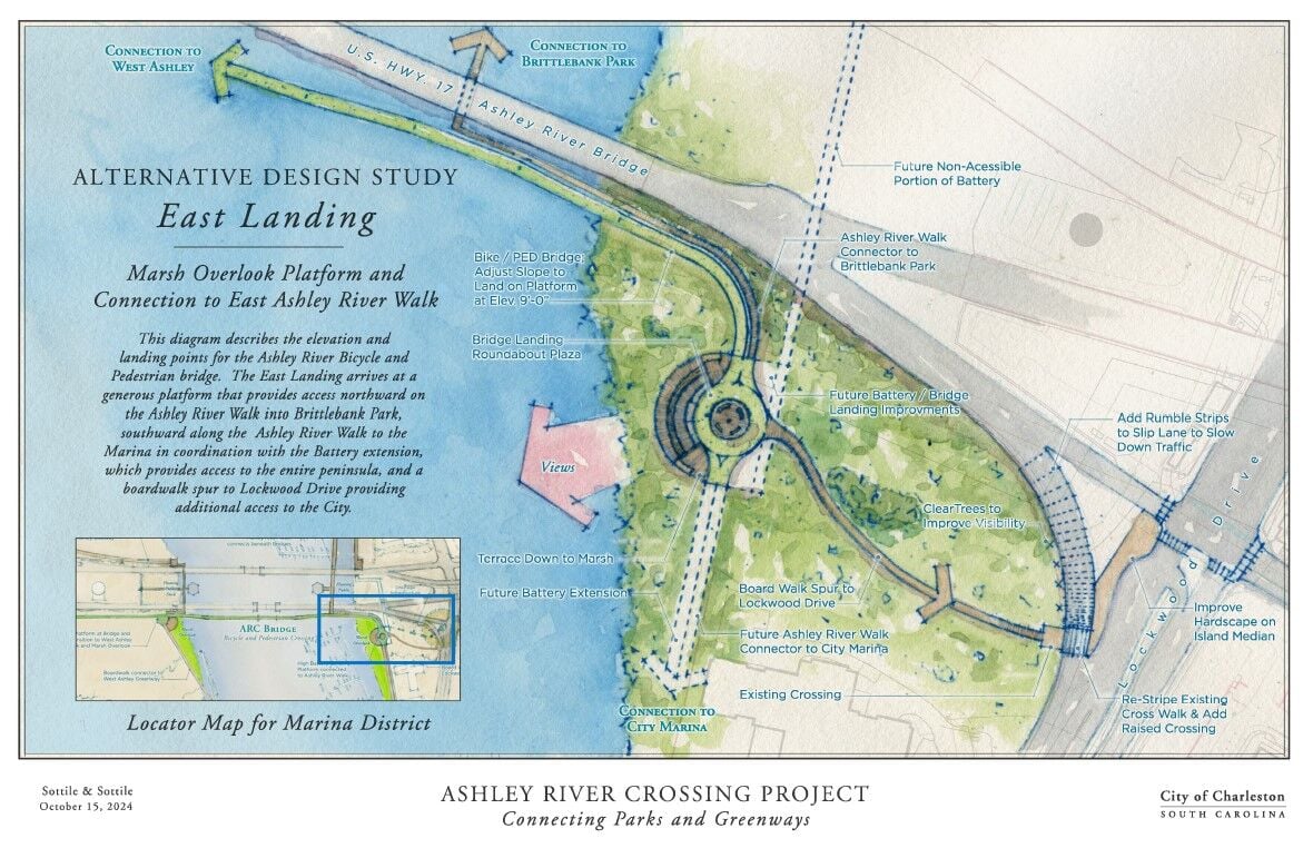 Charleston breaks ground on $100M Ashley River bridge