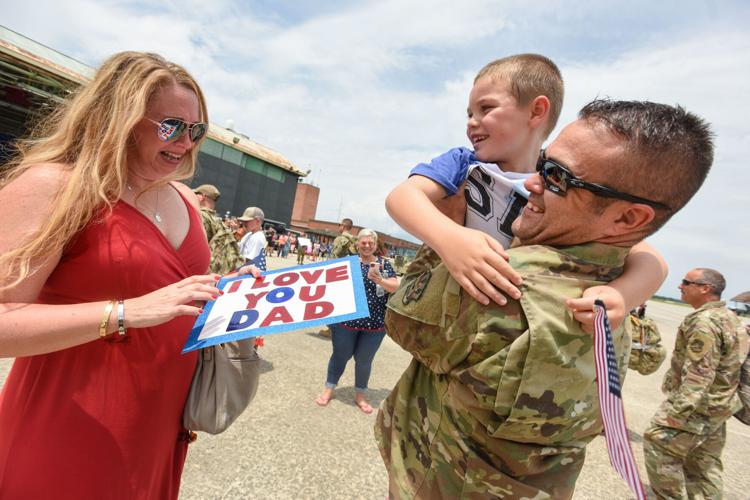 Photo: SC Air National Guard's "Swamp Foxes" return from Saudi Arabia ...