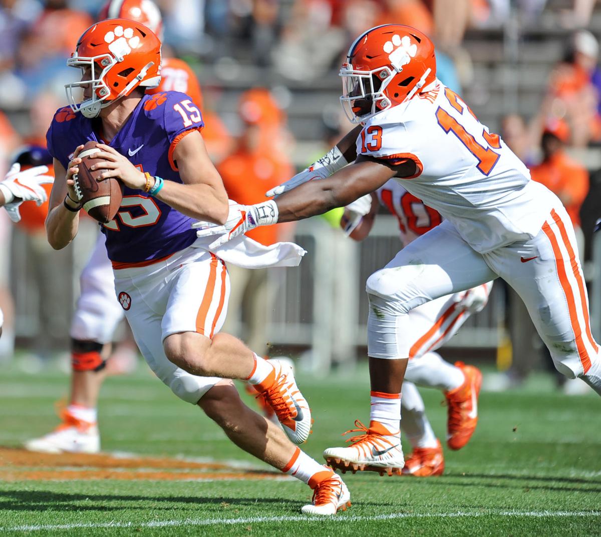 Clemson holds Orange and White Spring game | Photos from The Post and ...