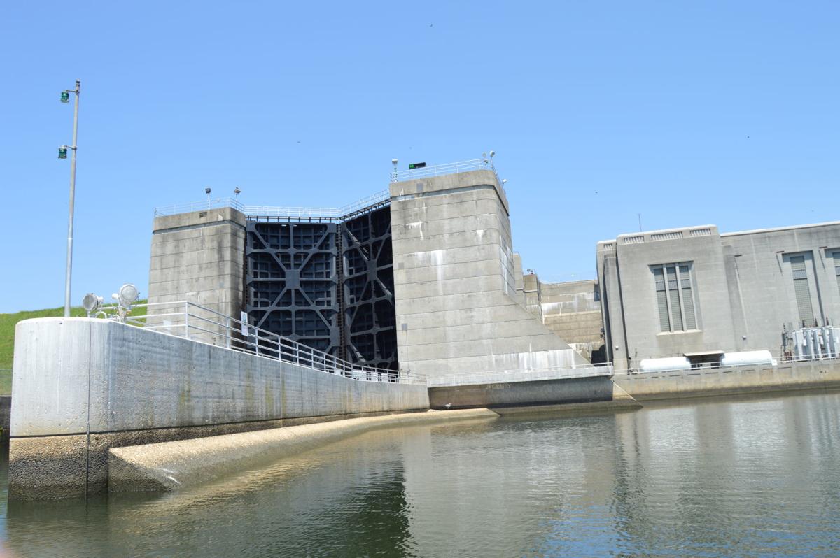Gates to the Lakes: Almost 80 years old the Pinopolis Lock is as ...