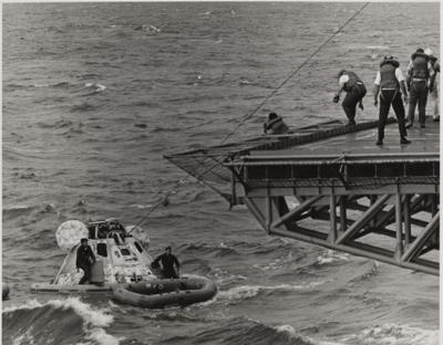 Patriots Point exhibit covers Yorktown recovering Apollo 8