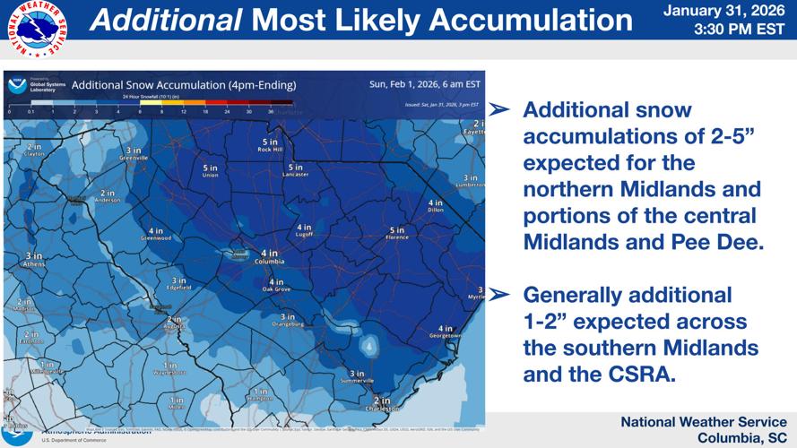 Winter weather in Columbia, SC? How bad is the ice and snow?