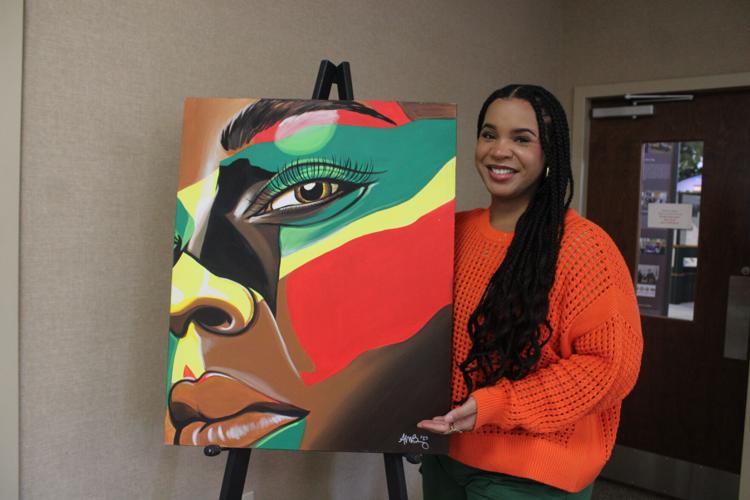 North Augusta artist brings portraits to life with color