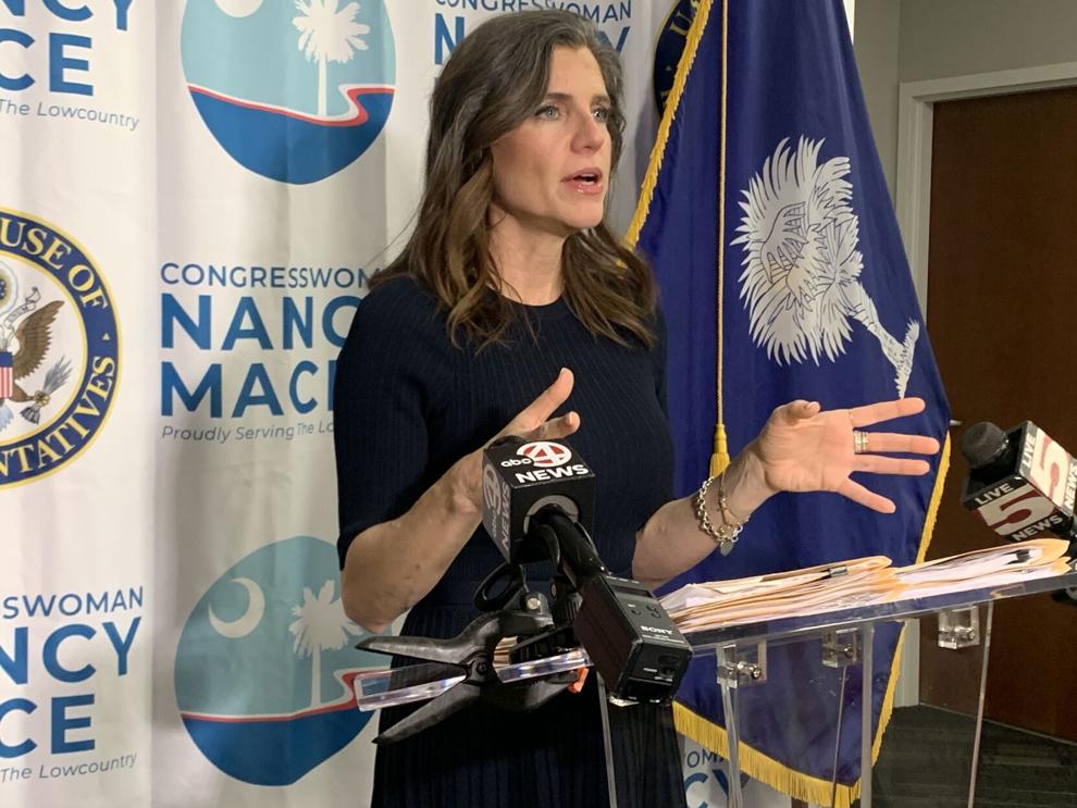 Nancy Mace reviews Epstein records at Justice Department