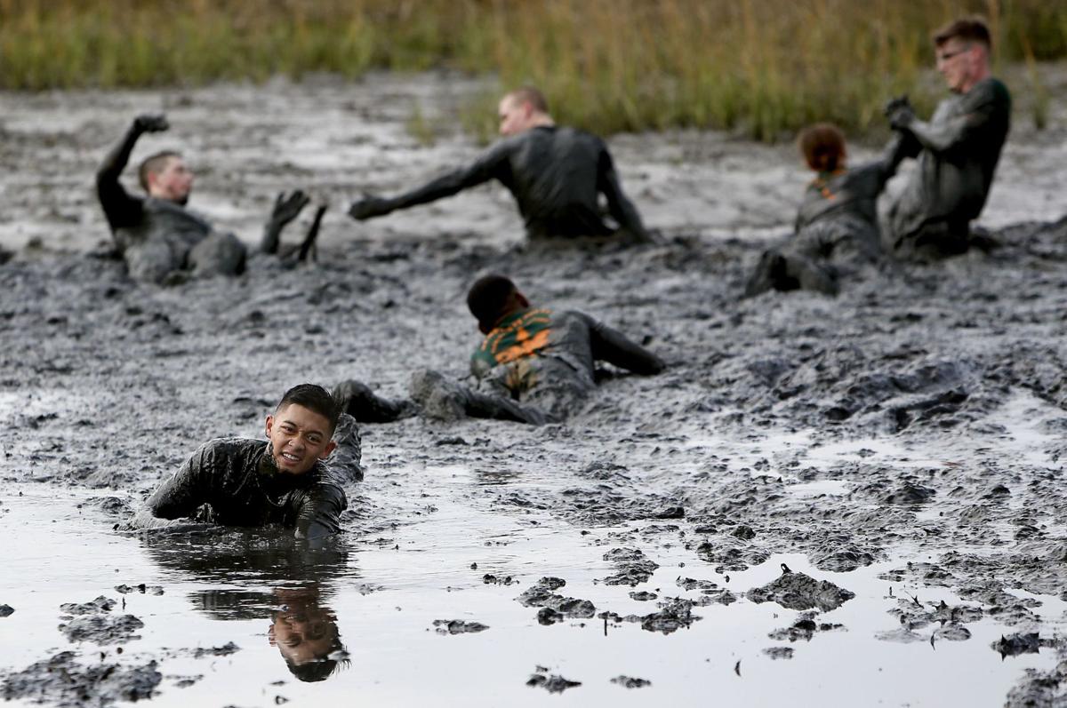 Bulldog Challenge draws hundreds to The Citadel for grueling obstacle ...