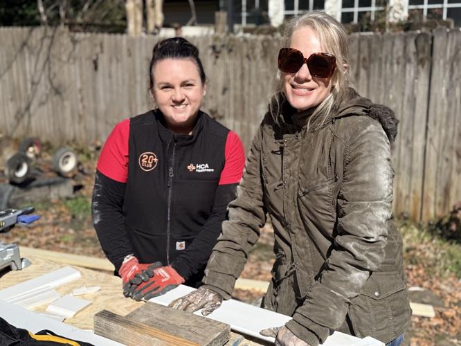 HCA Healthcare team marks National Wear Red Day with Habitat for ...