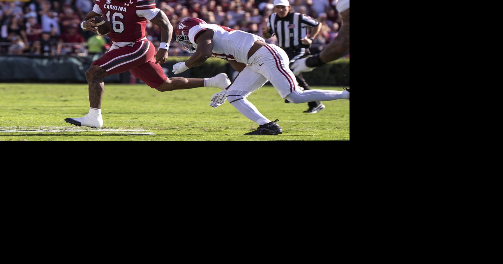 Alabama and Gamecocks tussle in Williams-Brice Stadium