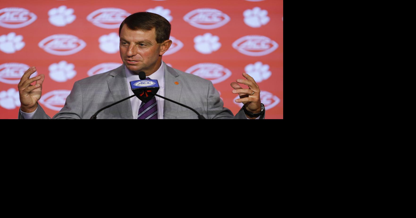 Clemson's Dabo Swinney 'sad' walk-ons could be going away