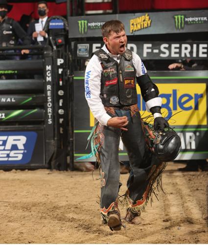 Dakota Louis is a 5th-generation cowboy born to ride bulls