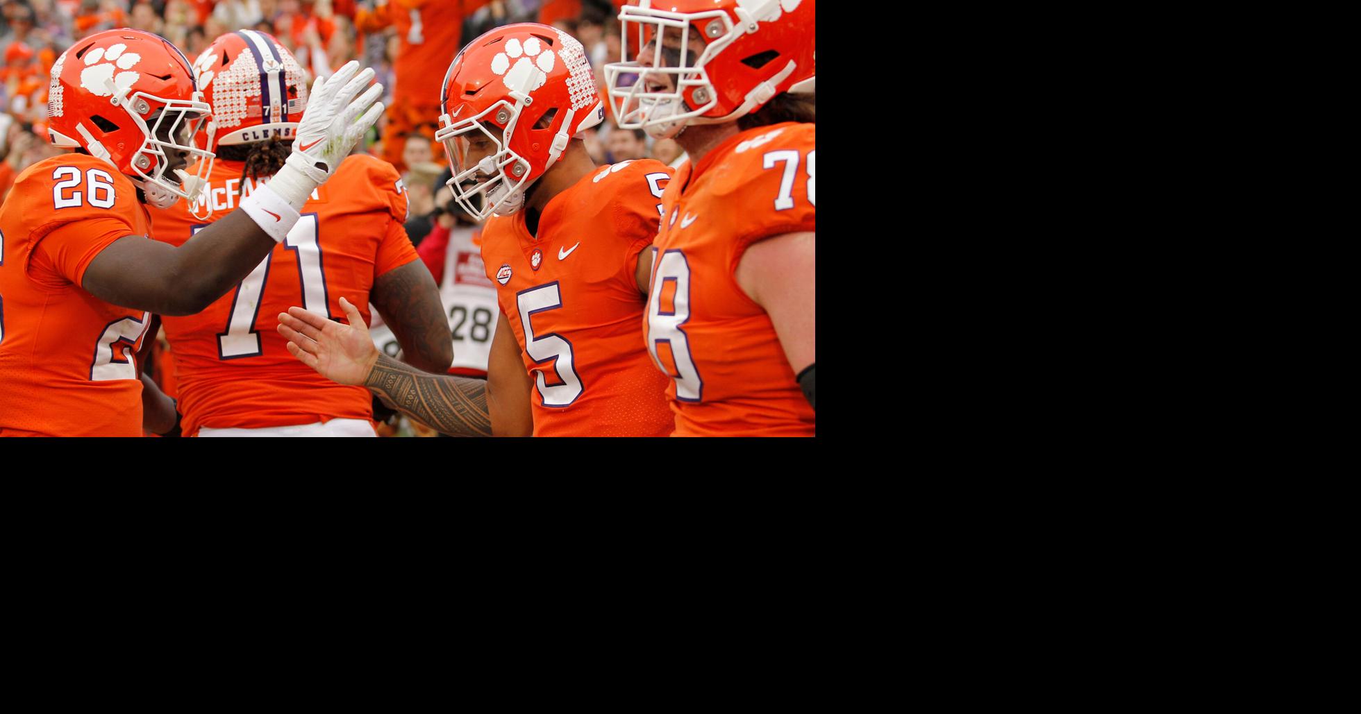 Clemson's plan of attack on Rattler, establishing the run among 4 ...