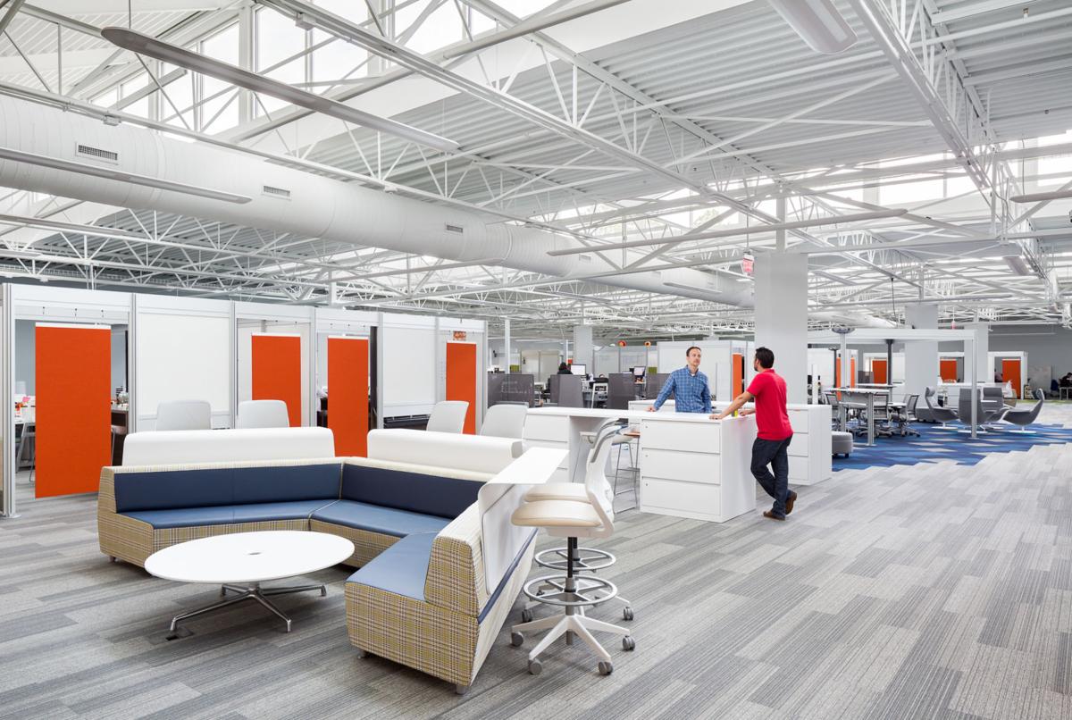 Renovation and addition completed for Booz Allen Hamilton | Business ...