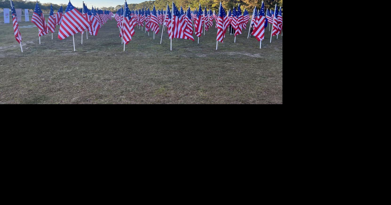 Field of Honor patriotic display staying in Myrtle Beach