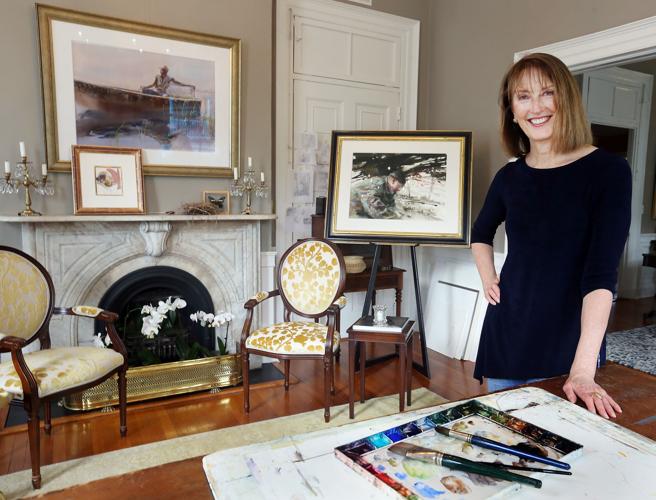 Charleston watercolor artist Mary Whyte unveils ambitious 50-portrait ...