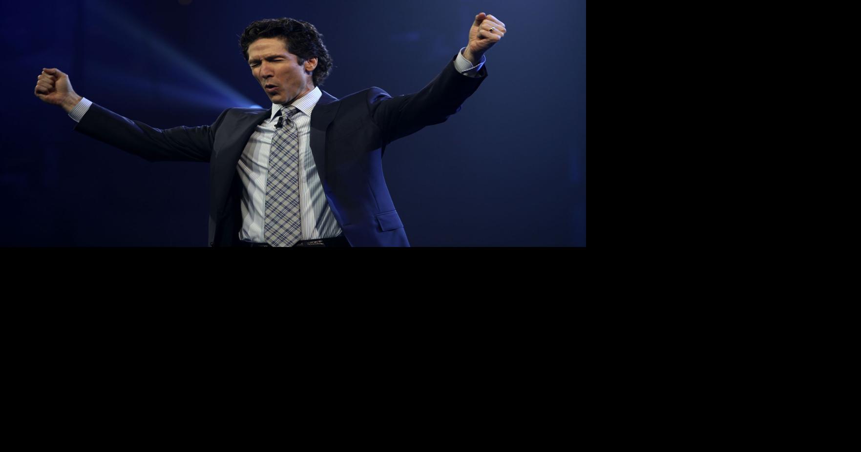 Osteen offers 'A Night of Hope' Message of hope Megachurch pastor Joel ...