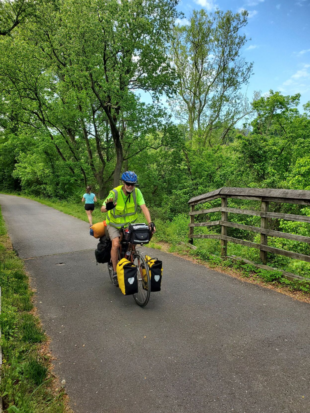 Aiken retiree logs massive mileage on westward bike trip